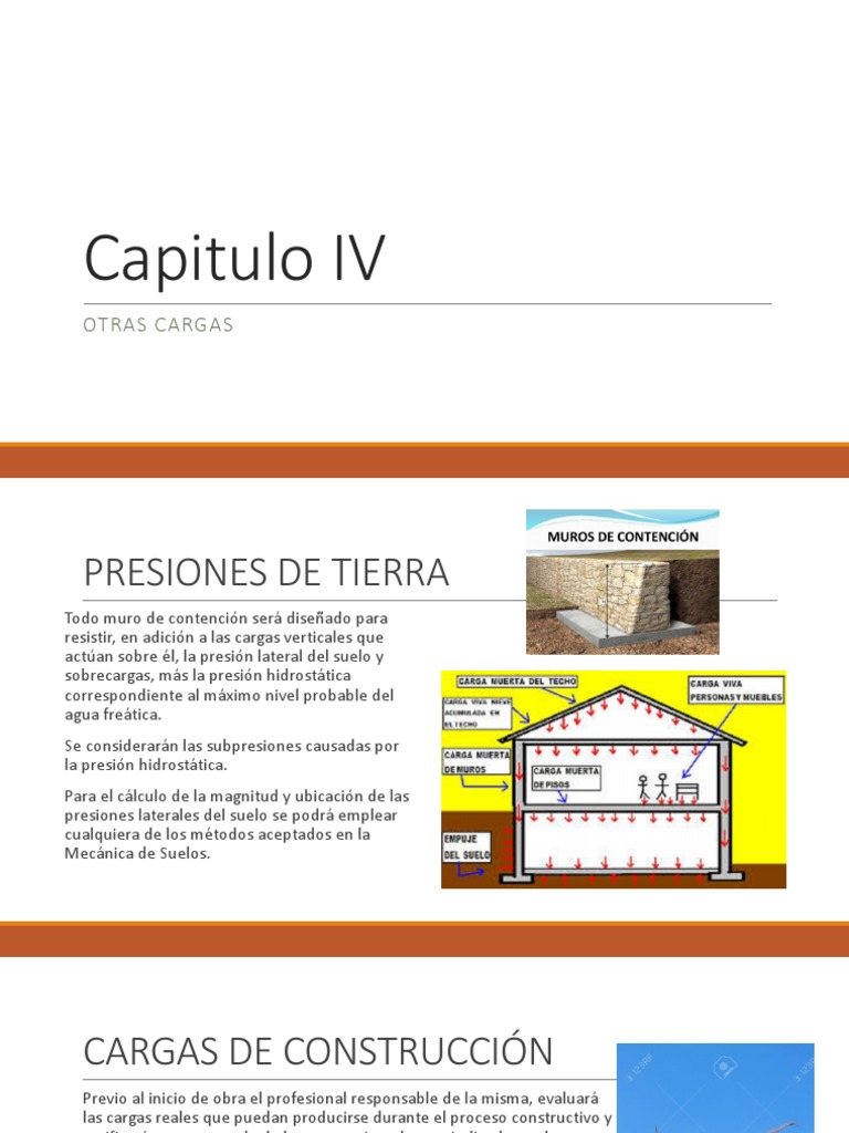 Capitulo IV DE LA NORMA E020 | PDF