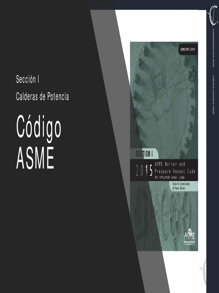 Codigo ASME Sección I PDF | PDF | Caldera | Perforar