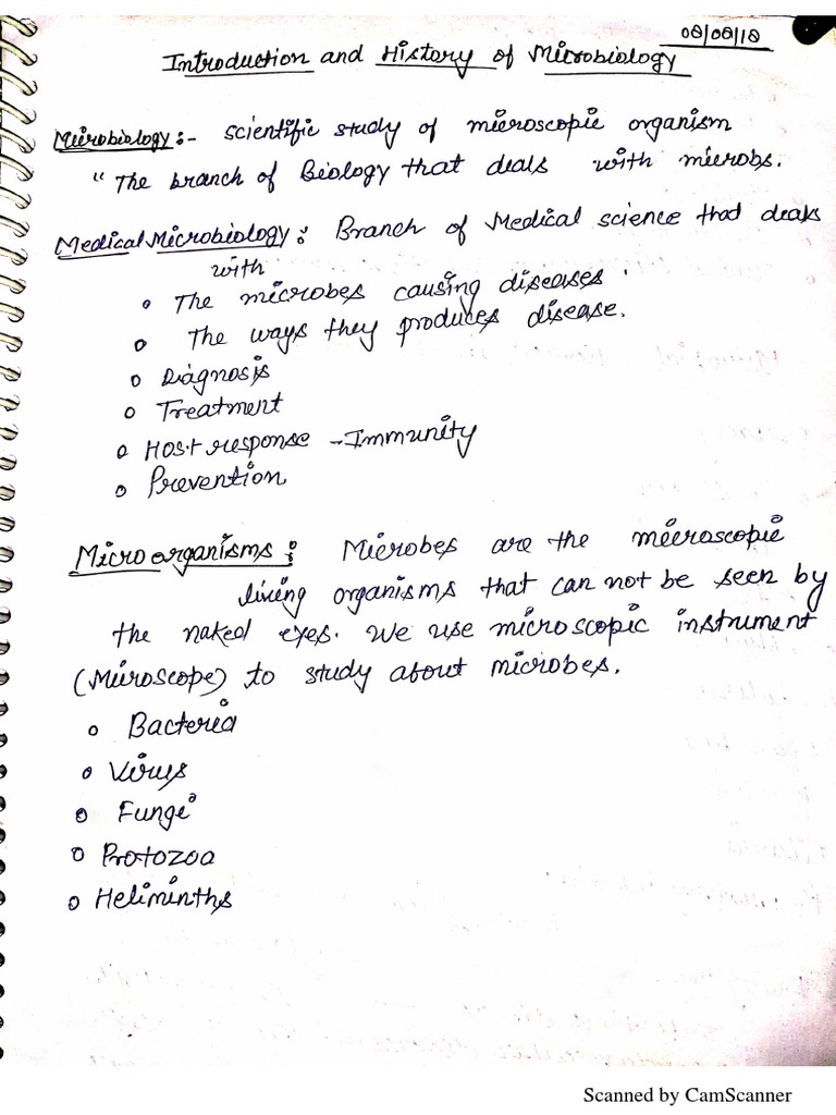 Microbiology 3rd Sem | PDF