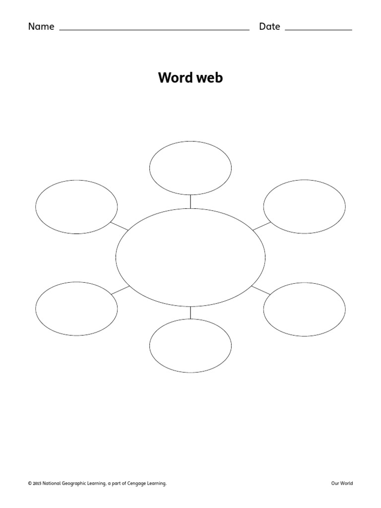 Word Web Graphic Org BE PDF | PDF