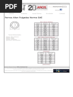 Tabla de Brocas para Machos de Pernos | PDF