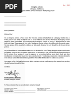 Solicitation Letter For Church Building | PDF | Religion & Spirituality ...