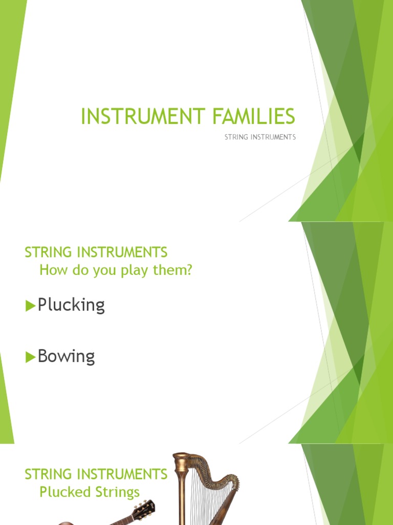 Understanding String Instruments | PDF