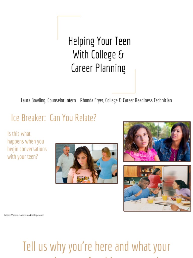 Helping Your Teen With College & Career Planning | Download Free PDF ...