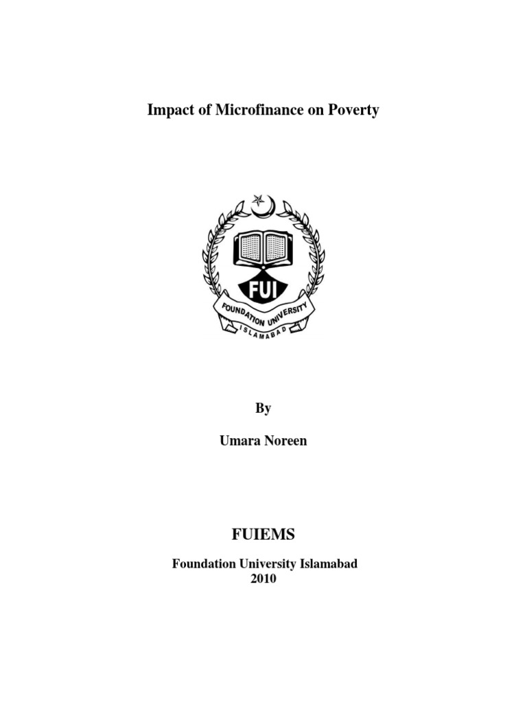 Already Done Research Work PDF | Download Free PDF | Microfinance ...