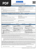 Reimbursement Claim Form - AXA GIG Gulf | PDF | Patient | Bahrain