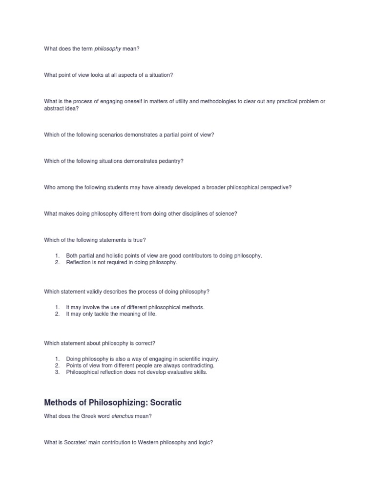 Philosophy Lecture 2 | PDF | Scientific Method | Dialectic