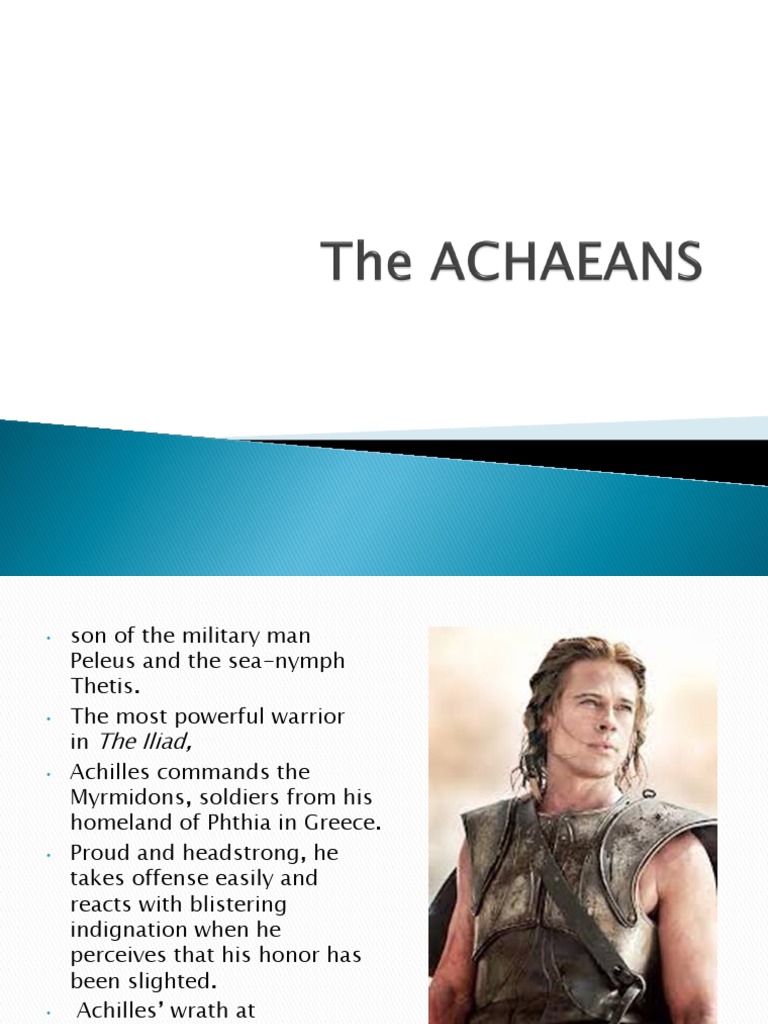 The Achaeans | PDF | Hector | Achilles