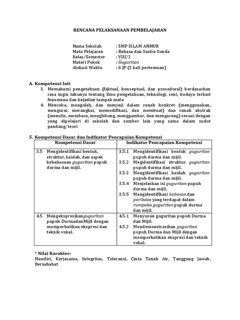 Guguritan B Sunda | PDF