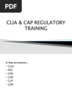 CLIA Verification of Test Performance | PDF | Reference Range ...