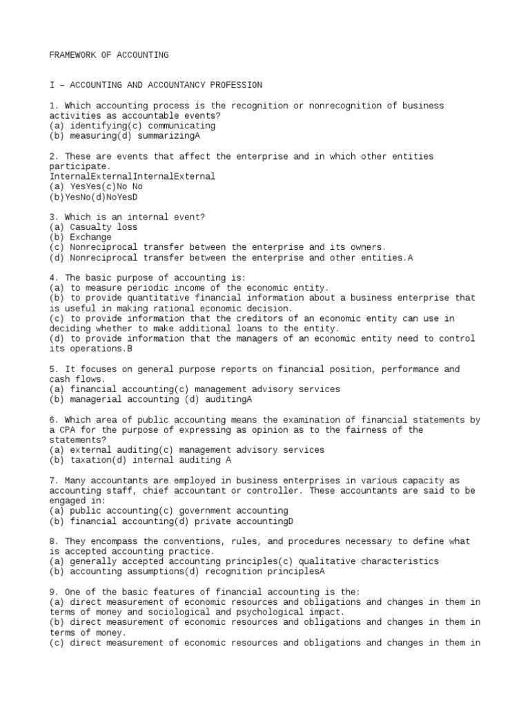 Accounting Reviewer 1.1 | PDF | Accounting | Equity (Finance)