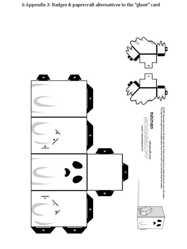 6 Appendix 3: Badges, Printable Cards and Papercraft Alternatives To ...