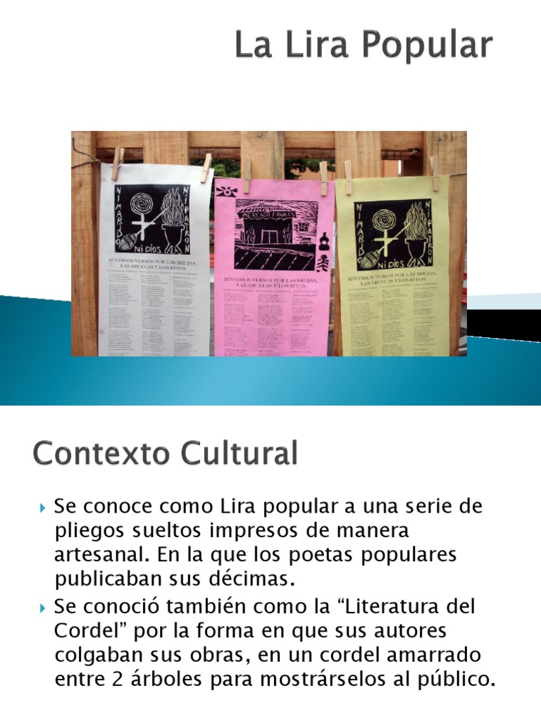 La Lira Popular | PDF | Poesía