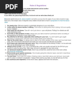 Active and Passive Recreational Activities | PDF