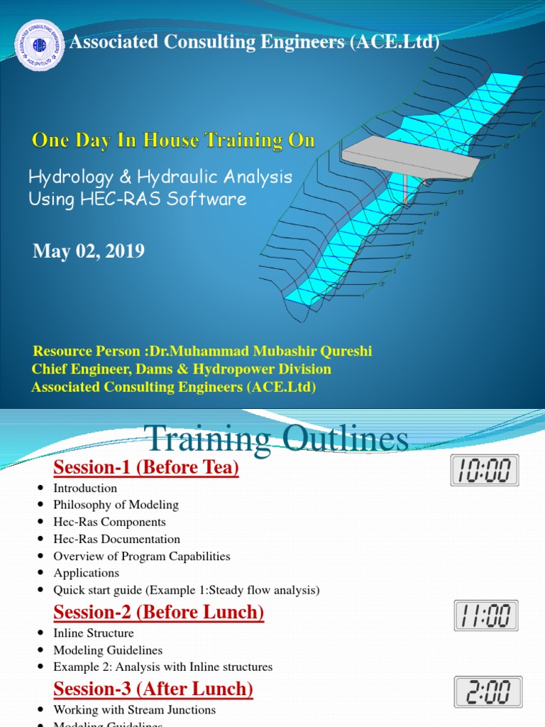 Hydrology & Hydraulic Analysis Using HEC-RAS Software | PDF | Hydrology ...