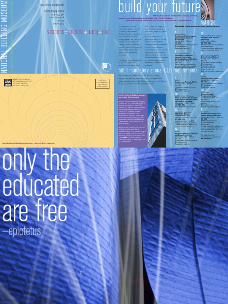 NBM AIA Poster Art Converted) | PDF | Museum | Architect