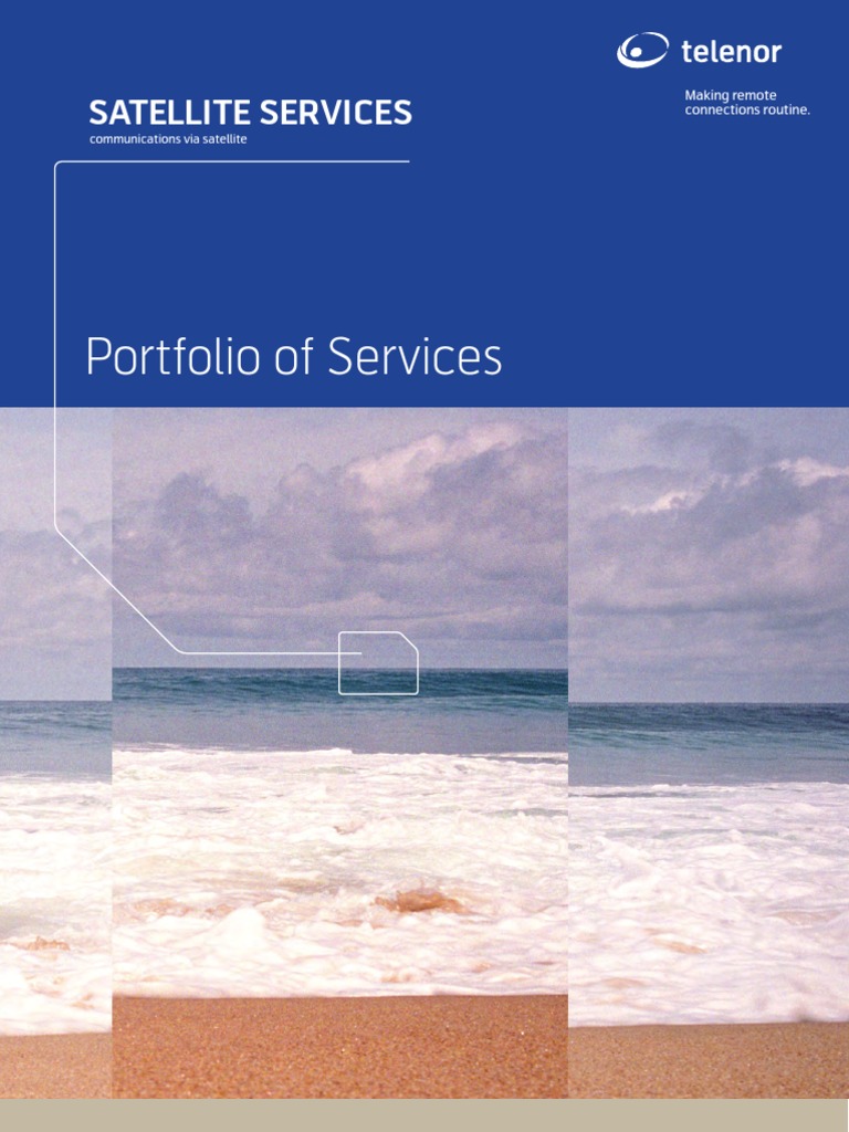 Telenor Satellite Phone Brochure | PDF | Internet Access | Internet