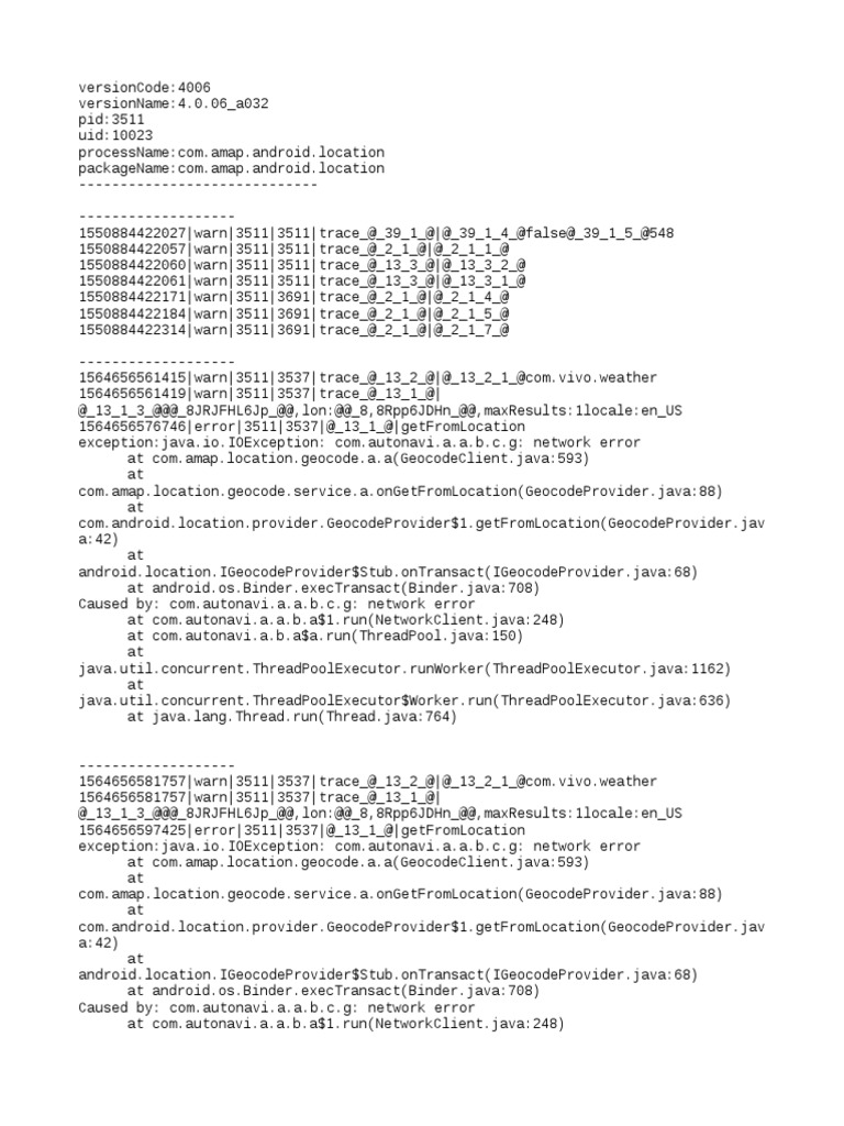 NLP Log 20190223-091341-908 | PDF | Verizon Wireless