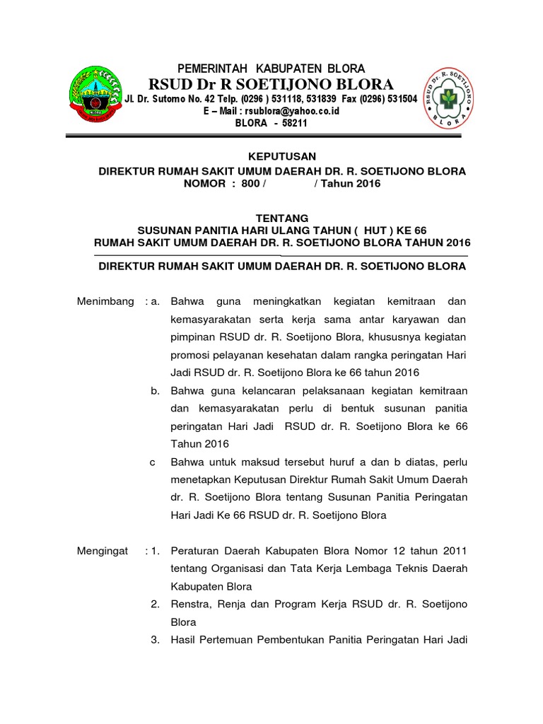 SK Panitia Hut | PDF