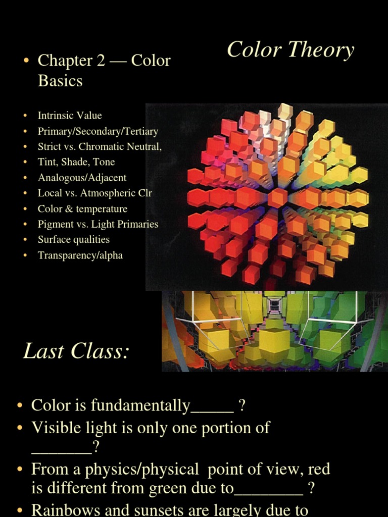 Color Theory | PDF | Color | Pigment