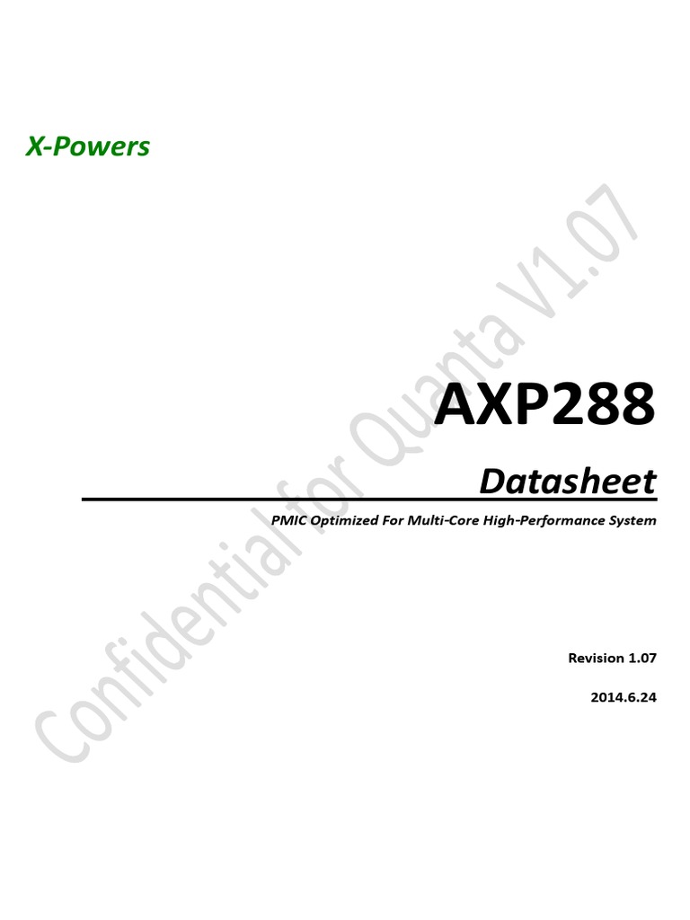 Axp 288 | PDF | Electronic Circuits | Analog To Digital Converter