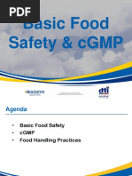 Complete Template For GMP Manual | PDF | Food Safety | Sanitation