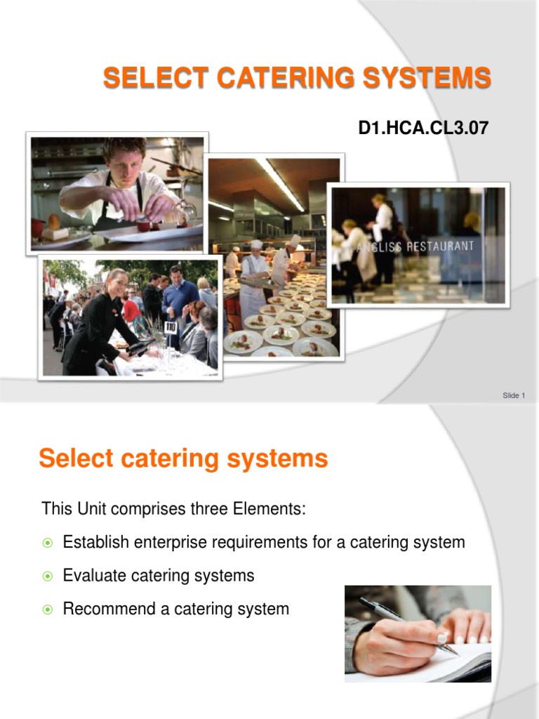 Catering Systems | PDF | Foods | Kitchen