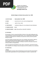 Barangay Team Building Activity Design | PDF | Career & Growth | Wellness