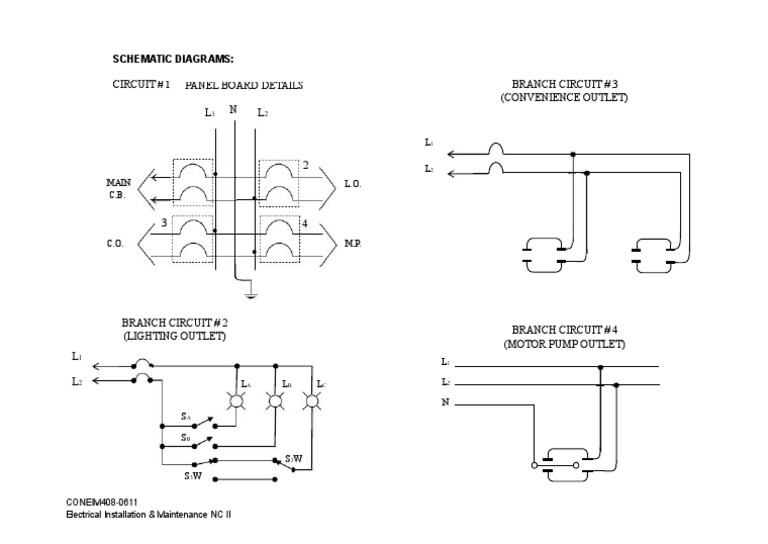 Convenience Outlet Schematic Diagram | PDF