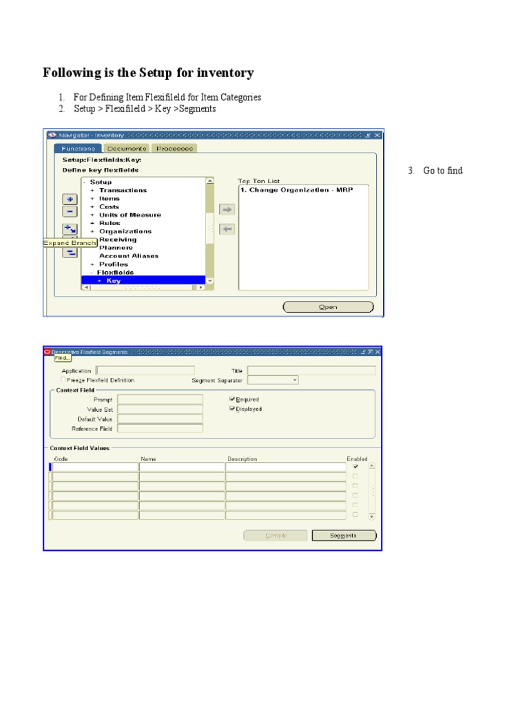 Setting Up Inventory Organization, Categories, Locations and Items in Oracle E-Business Suite ...