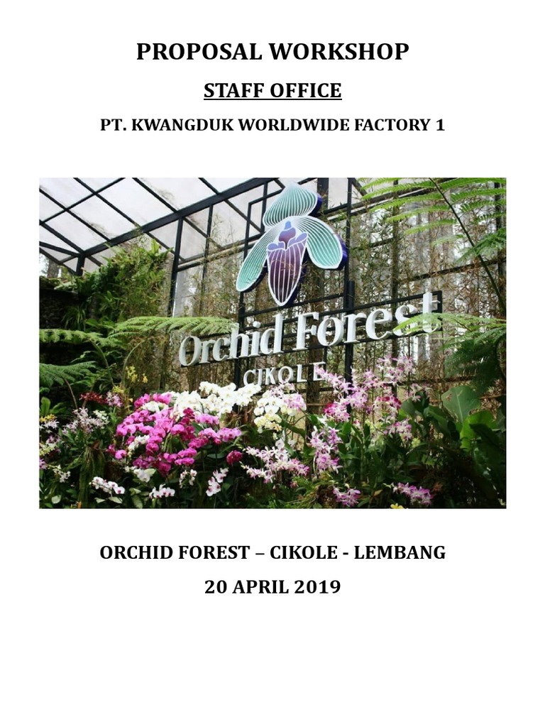 Contoh Proposal Workshop | PDF