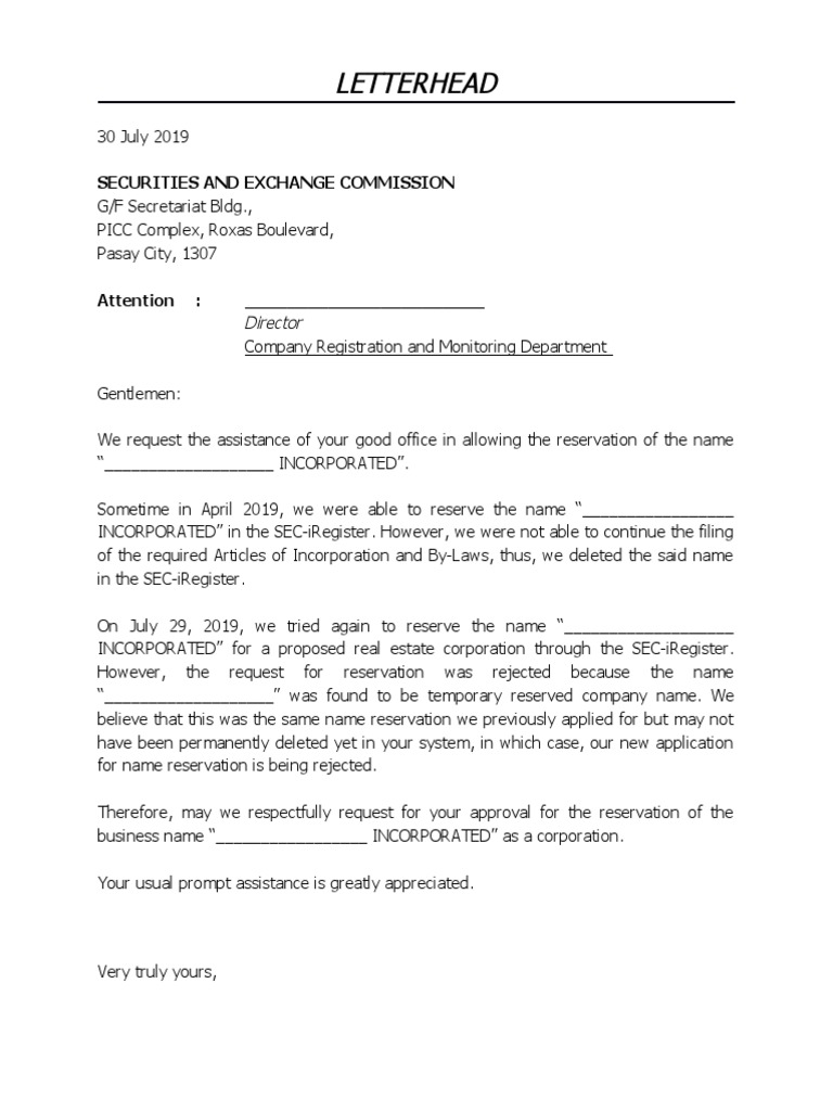 Letterhead: Securities and Exchange Commission | PDF | Government | Justice