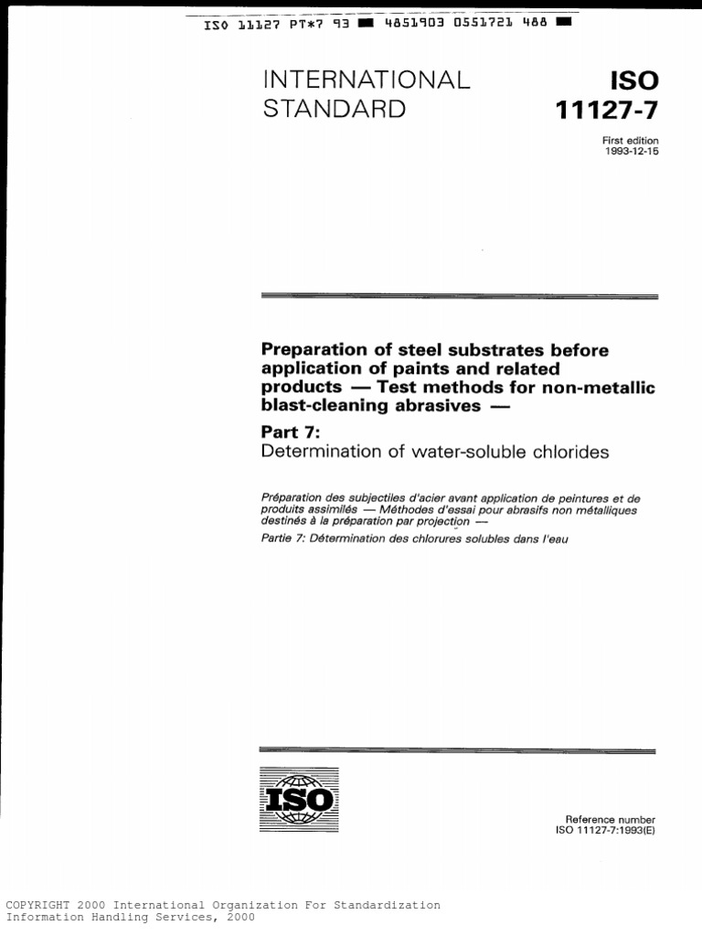 Iso11127 7 PDF | PDF