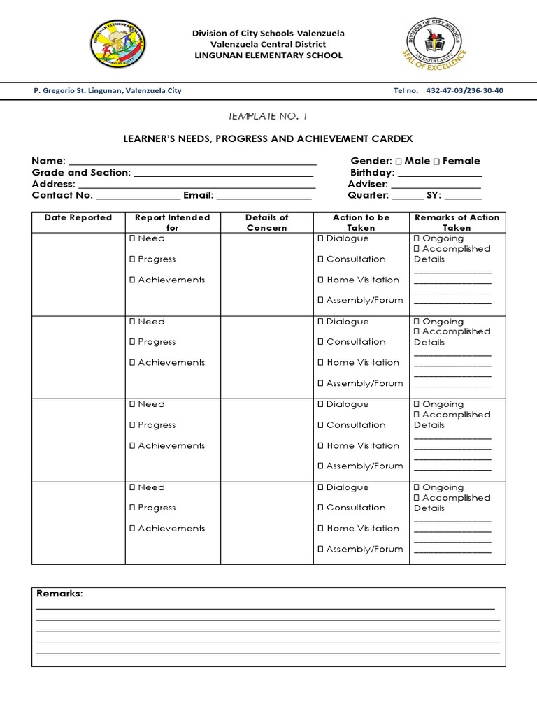 Cardex | Download Free PDF | Behavior Modification | Learning