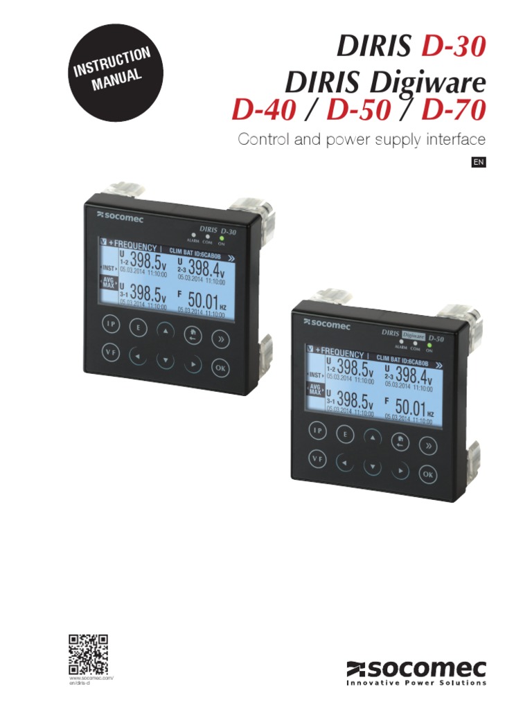 Socomec Diris d50 | PDF | Ip Address | Electronics