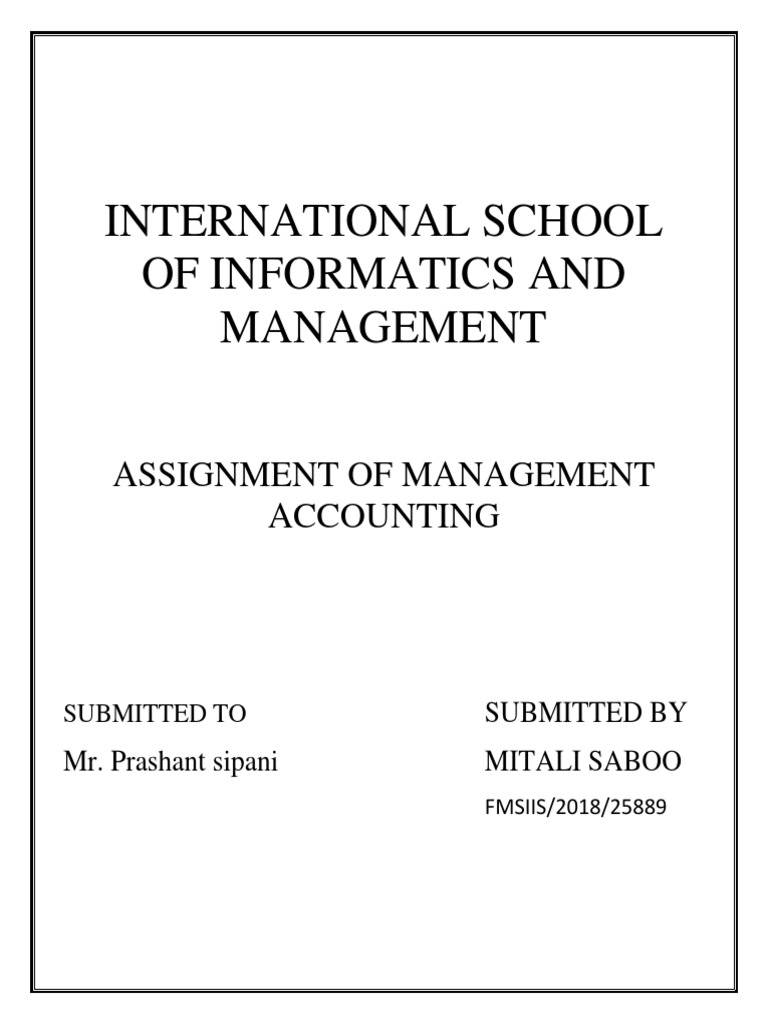 International School of Informatics and Management | PDF | Petroleum ...