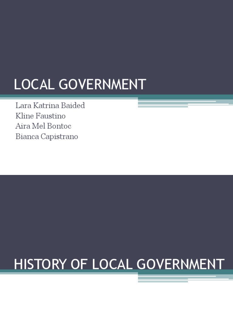 Local Government in the Philippines: A Historical Overview of the ...