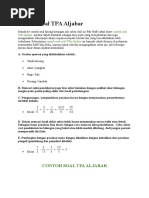 Petunjuk Pelaksanaan TKA Online. PIP Unpad | PDF
