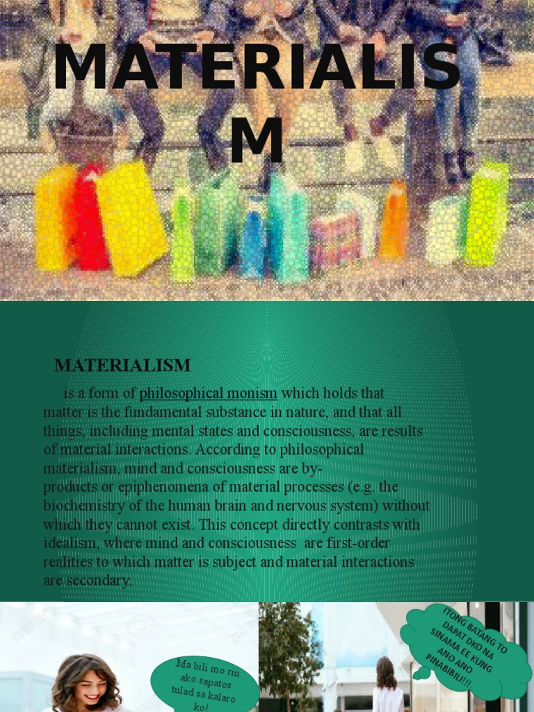 MATERIALISM | PDF | Social Science | Philosophy