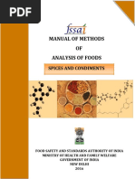 ASTA Spice Standards | PDF | Spice | Edible Plants