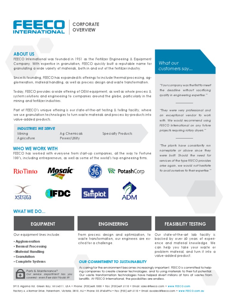 Faeco Agglomeration | PDF | Manure | Fertilizer