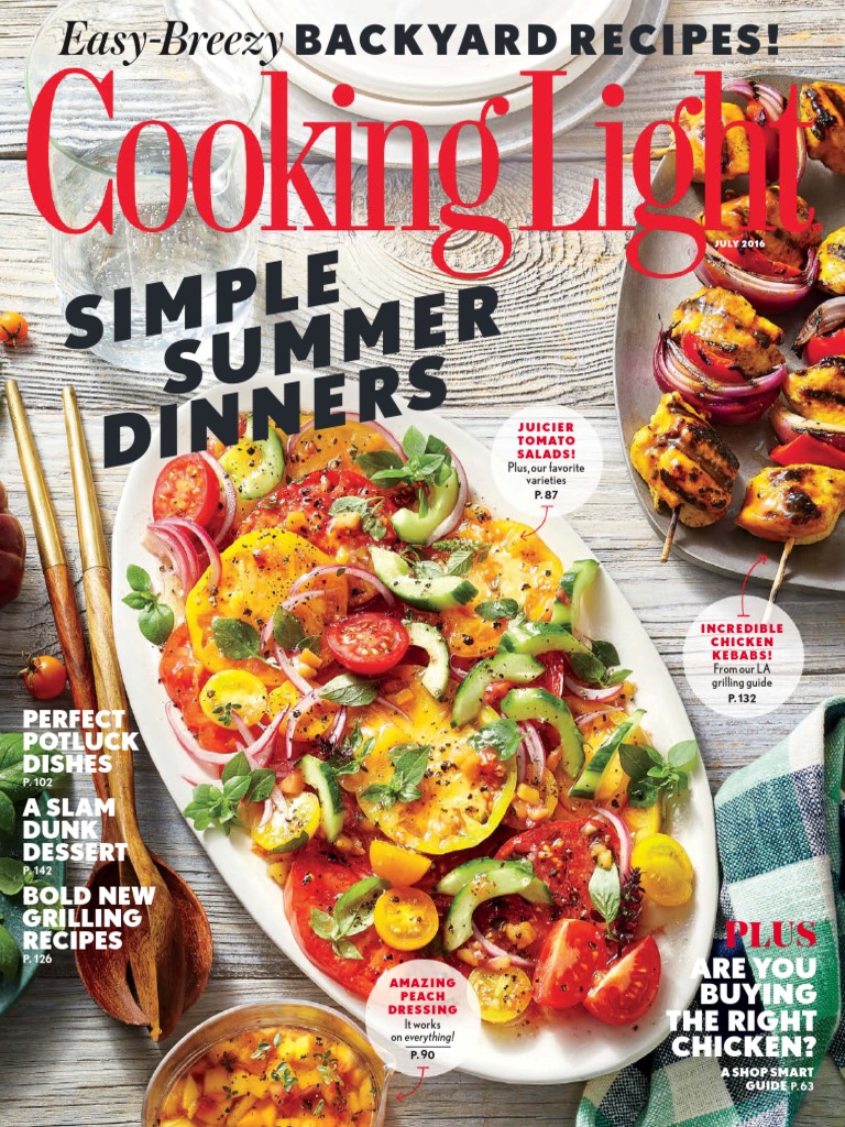 Cooking Light | PDF | Salsa (Sauce) | Salad