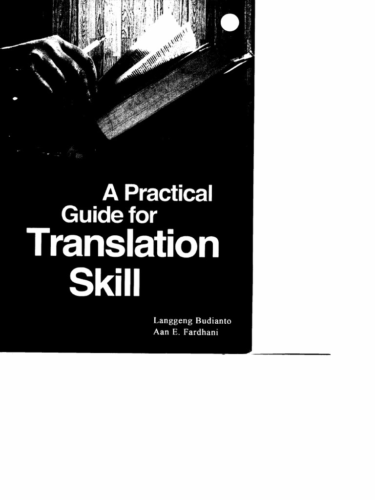 Practical Guide to Translation Skills | PDF | Translations | Semantics