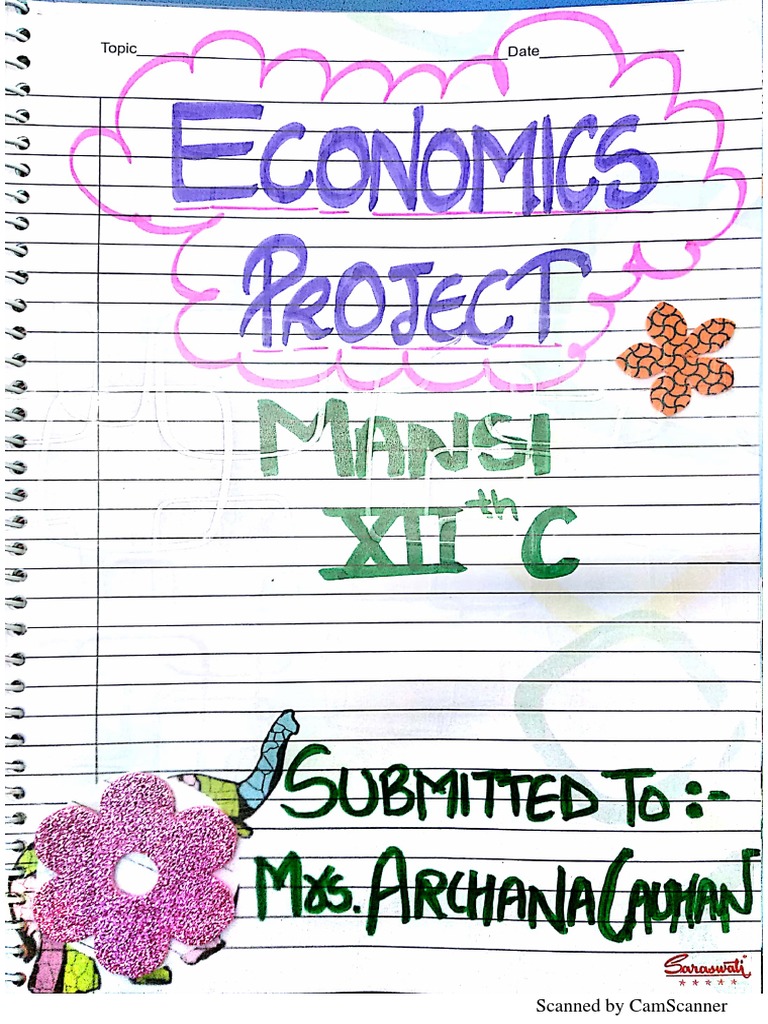 Project On GST Class 12 Economics | PDF