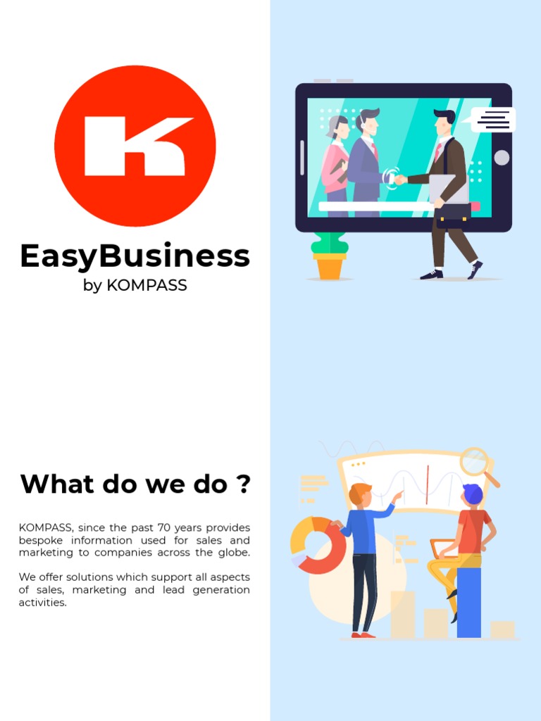 EasyBusiness by Kompass (Presentation - English) | PDF | Sales ...