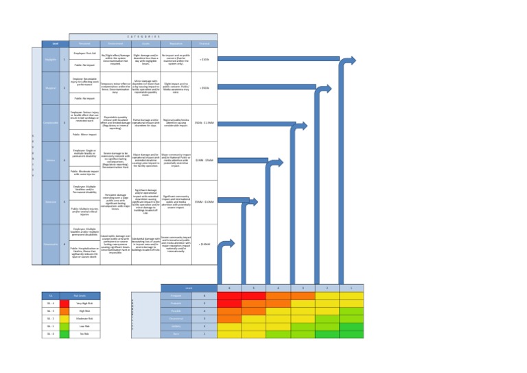 Level: Personnel Environment Assets Reputation Financial | PDF | Risk ...
