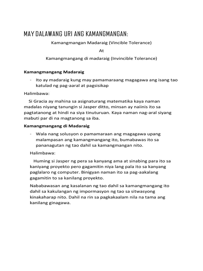 KAMANGMANGAN' | PDF