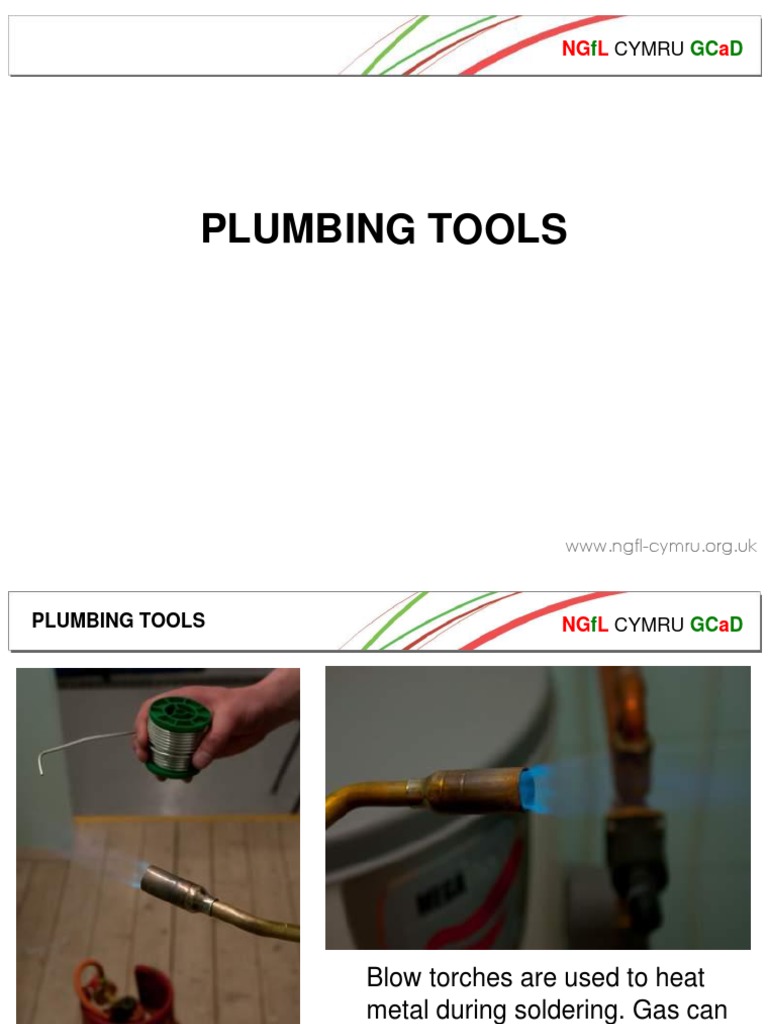 10 Plumbing Tools | PDF | Soldering | Industrial Processes