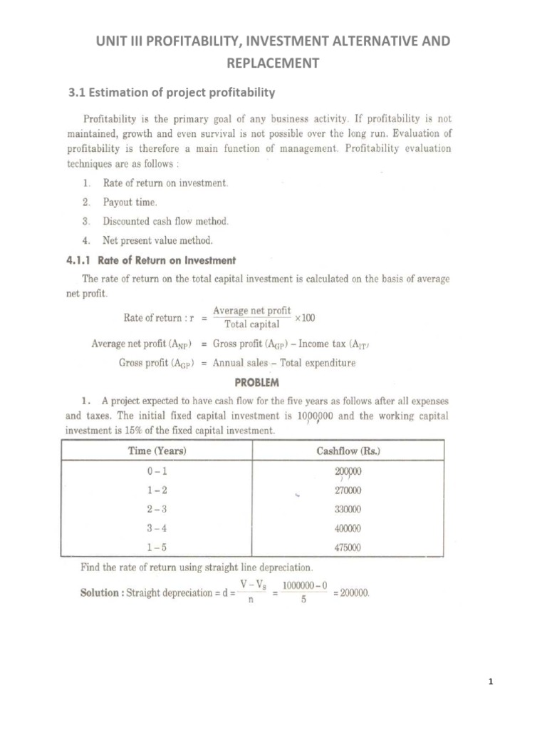 Eco Unit-3 | PDF | Sensitivity Analysis | Inflation