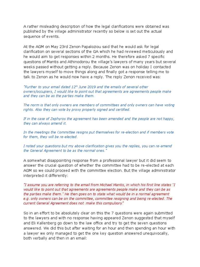 How The Legal Clarifications Were Obtained | PDF | Virtue | Government ...